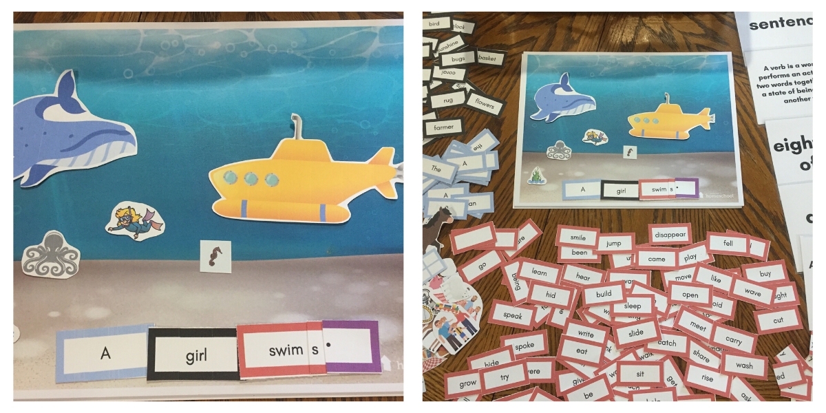“Nouns Around Town” Get Busy! (Introducing Verbs) – A Reason For Homeschool
